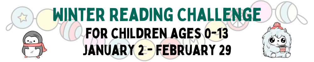 Desafío de lectura infantil de invierno – Biblioteca pública Thomas Crane