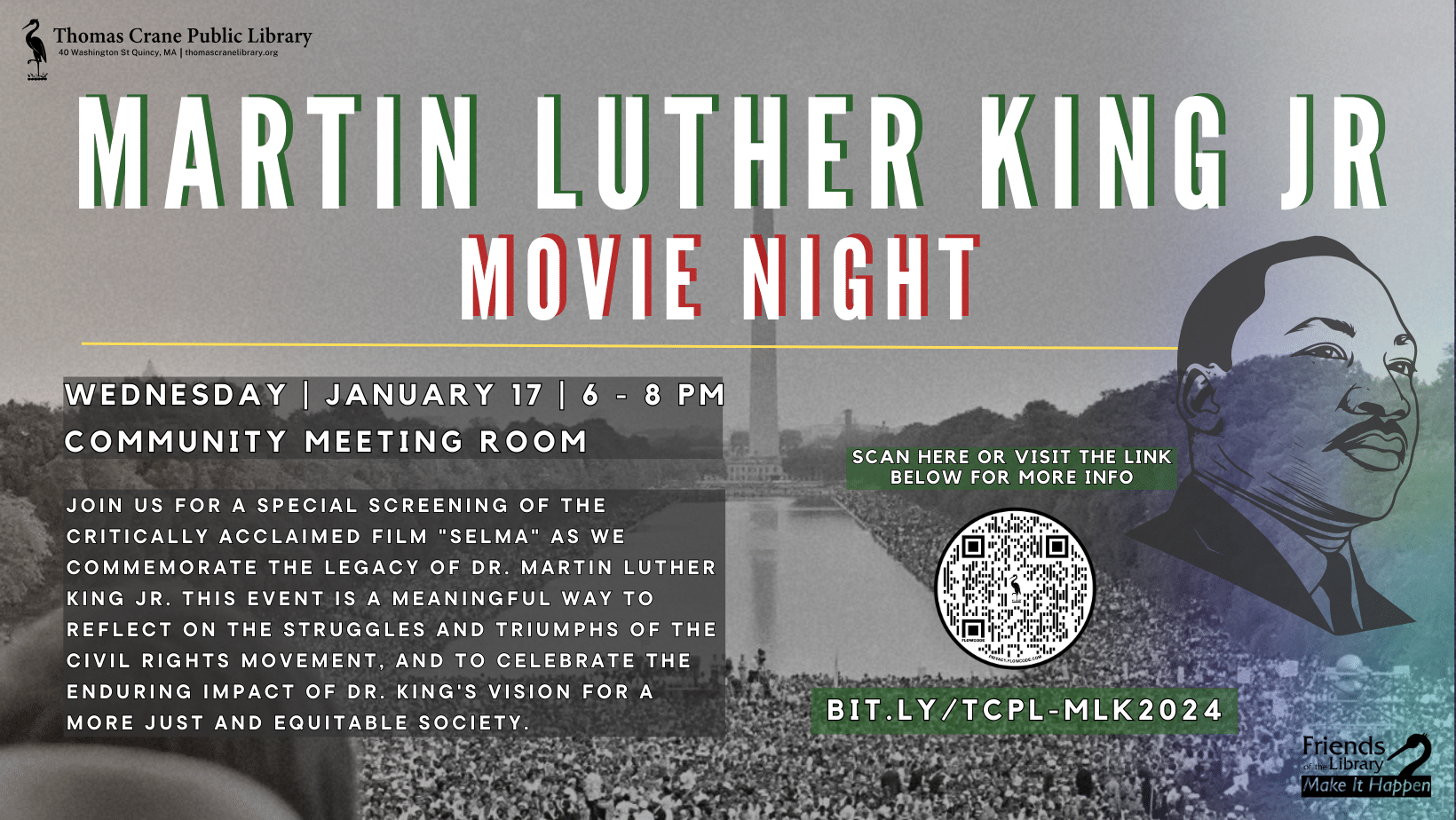 Día de Martin Luther King Jr. – Noche de cine: Selma – Biblioteca ...
